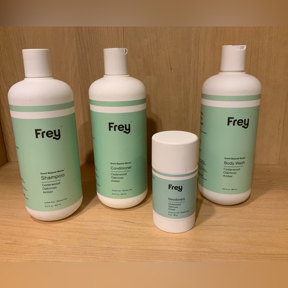 Frey | Bath & Body | Frey Shampoo Conditioner Body Wash And Deodorant ...